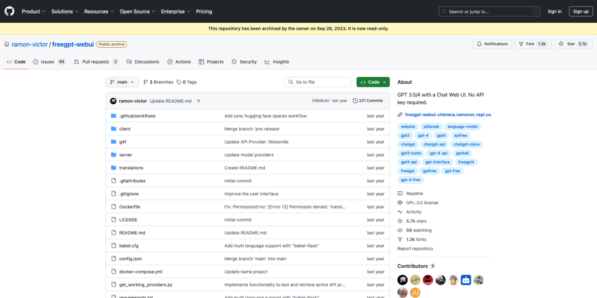 FreeGPT: 免费使用GPT-3.5和GPT-4的开源项目 - 懂AI