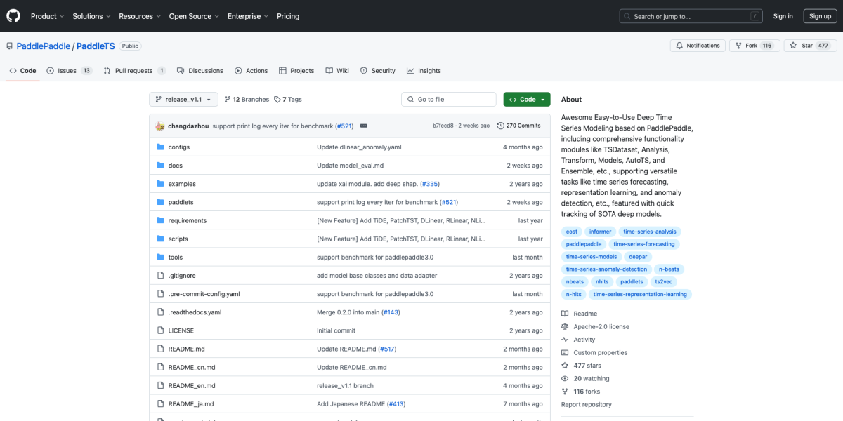 PaddleTS: 强大易用的深度时序建模Python库 - 懂AI
