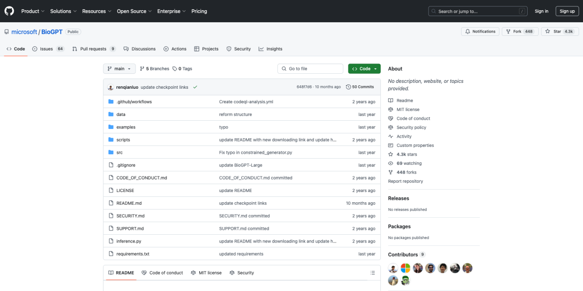 BioGPT: 生物医学文本生成与挖掘的突破性人工智能模型 - 懂AI