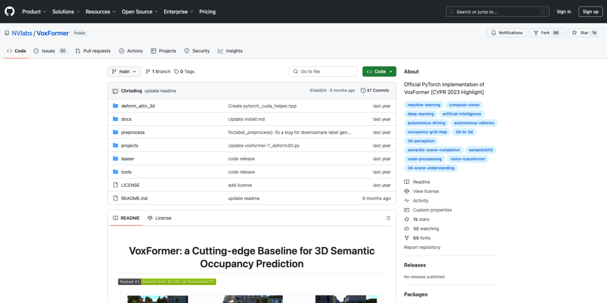 VoxFormer: 基于稀疏体素Transformer的相机3D语义场景补全 - 懂AI