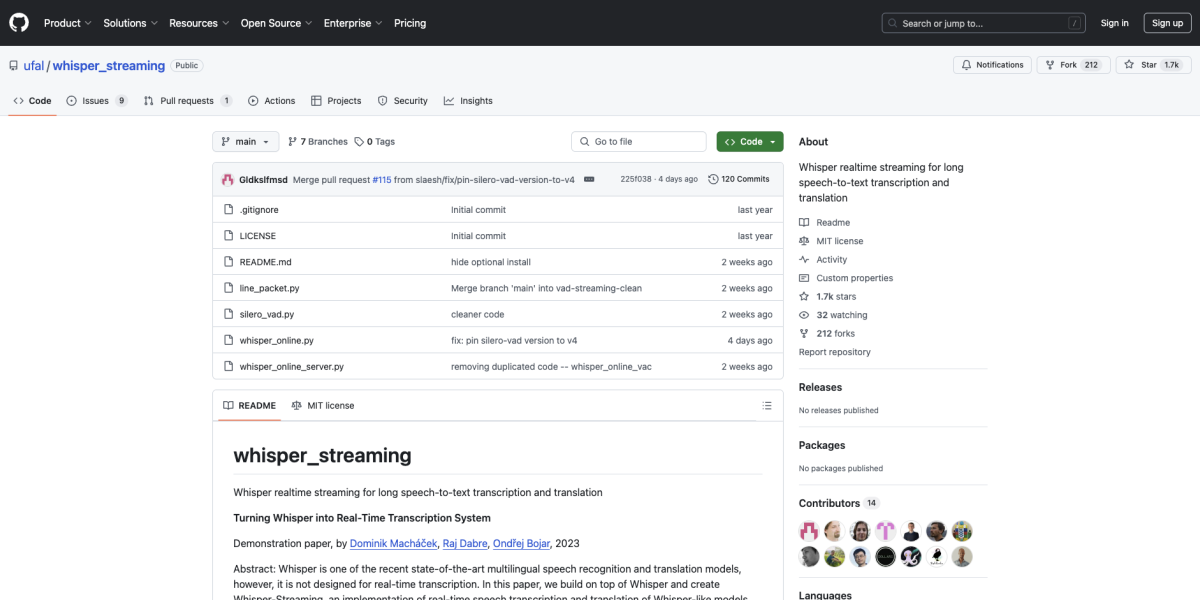 Whisper Streaming: 将Whisper模型转化为实时语音转录系统 - 懂AI