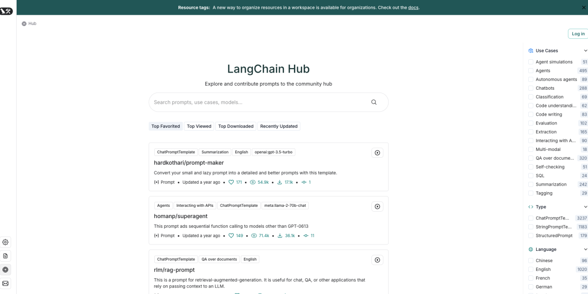 LangChain Hub：促进 LLM 开发的开源组件库 - 懂AI