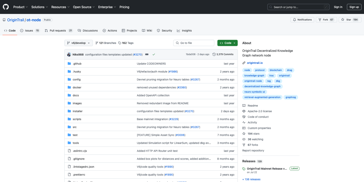OriginTrail节点(ot-node)详解:分布式知识图谱的核心组件 - 懂AI