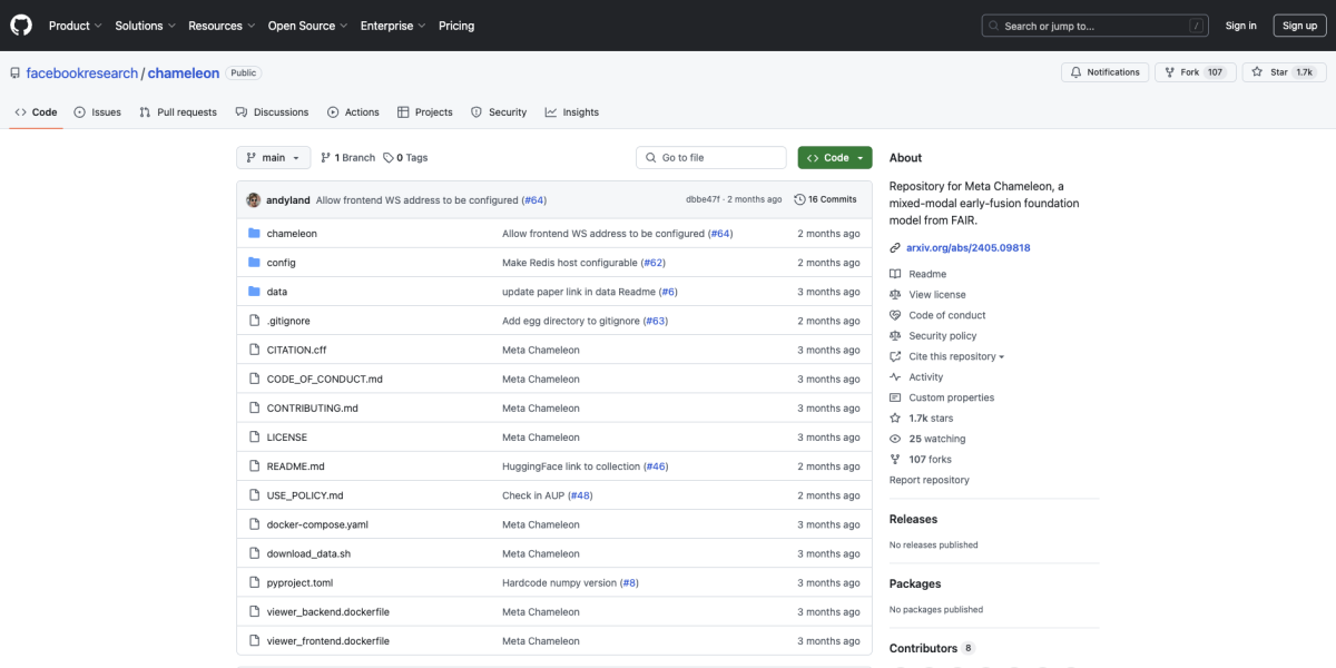 Meta Chameleon: 革命性的多模态早期融合基础模型 - 懂AI