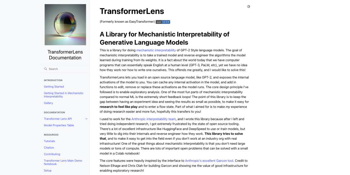 TransformerLens: 揭开语言模型内部机制的强大工具 - 懂AI