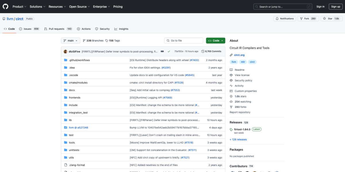 CIRCT: 开源电路IR编译器和工具项目 - 懂AI