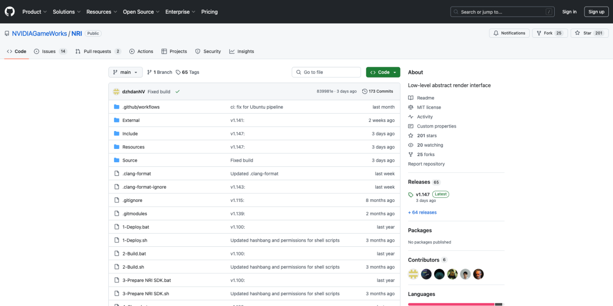 NVIDIA Render Interface (NRI): 革新图形渲染的低级抽象接口 - 懂AI