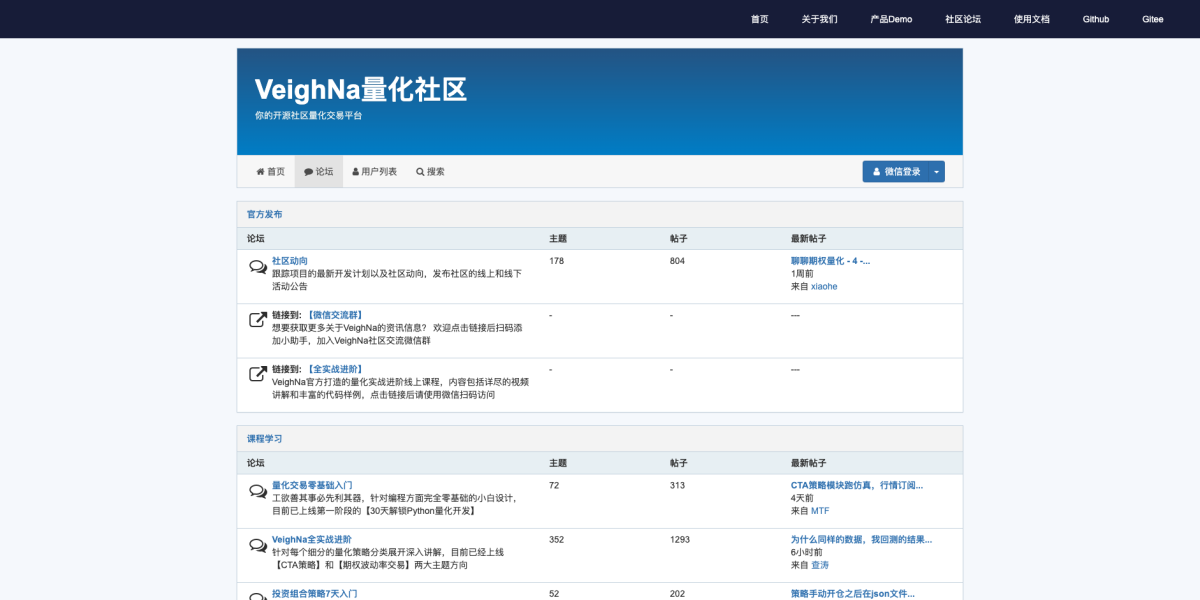 VeighNa: 强大的Python量化交易开发框架 - 懂AI