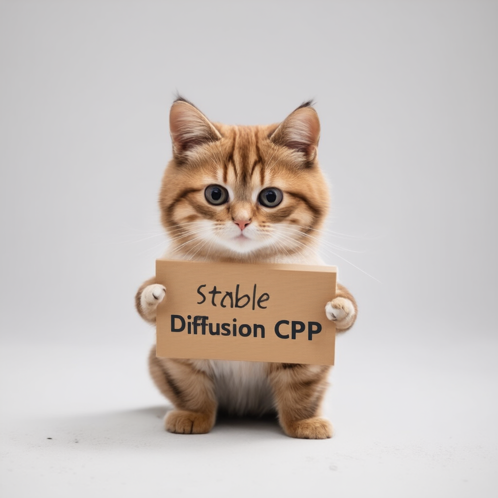 stable-diffusion.cpp 入门指南 - 纯C/C++实现的Stable Diffusion和Flux推理引擎 - 懂AI