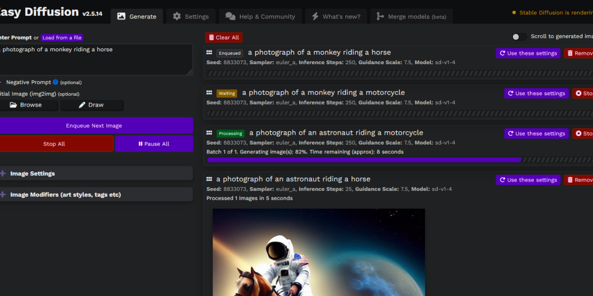 Easy Diffusion入门指南 - 最简单的本地Stable Diffusion安装使用方案 - 懂AI