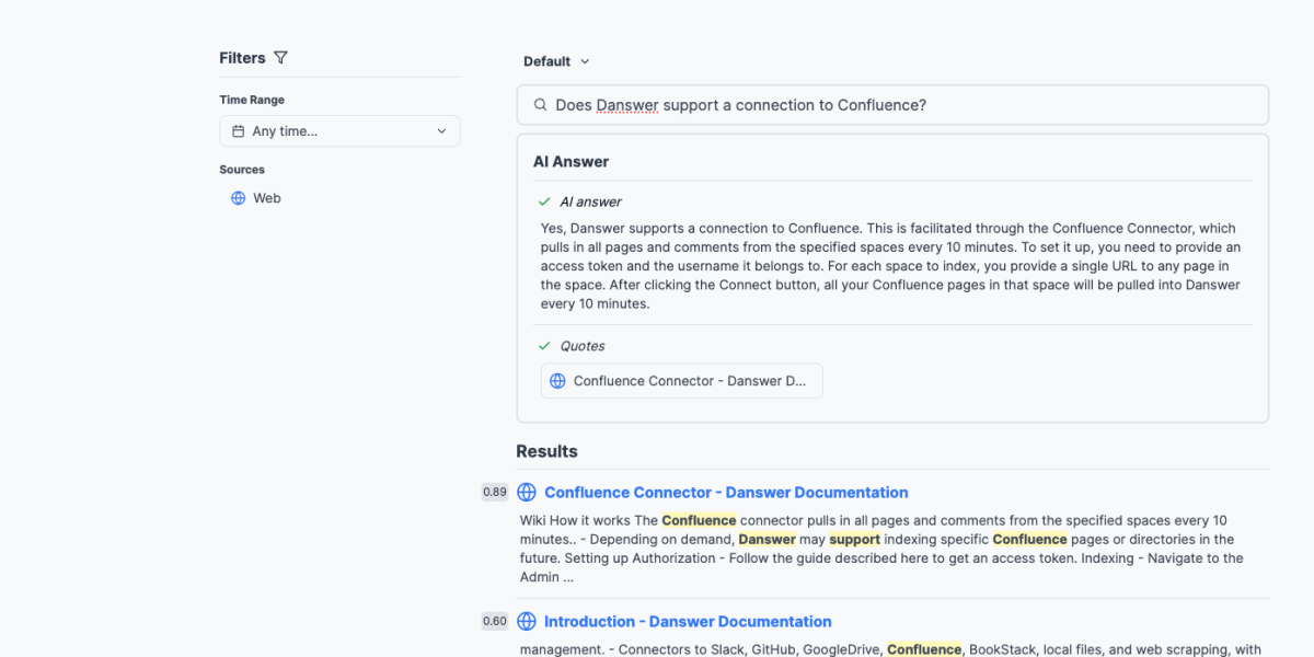 Danswer学习资源汇总 - 开源Gen-AI聊天与统一搜索解决方案 - 懂AI
