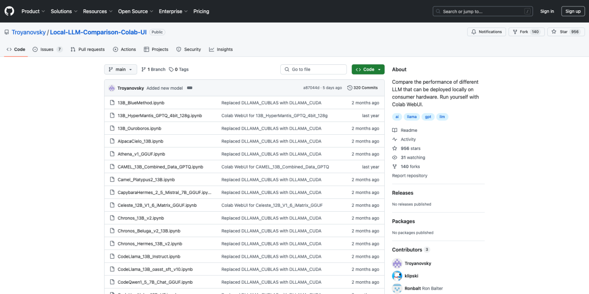Local-LLM-Comparison-Colab-UI入门指南 - 比较本地部署LLM性能的开源项目 - 懂AI
