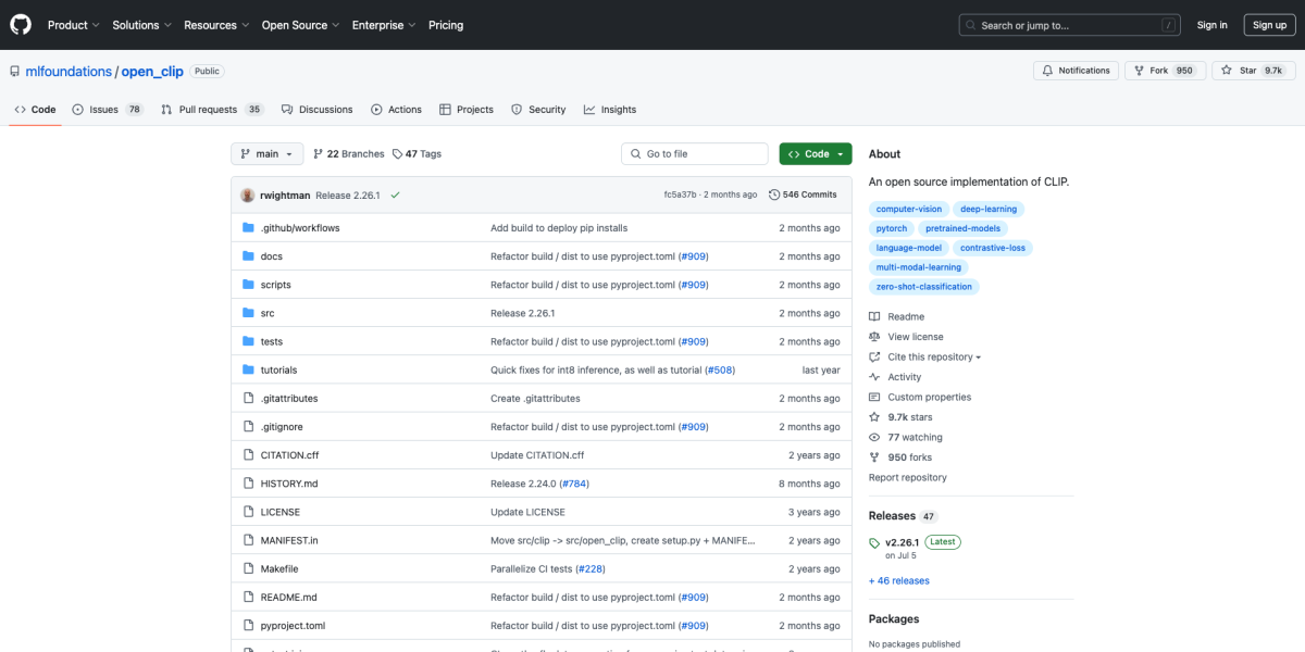 open_clip学习资料汇总 - 开源CLIP实现 - 懂AI