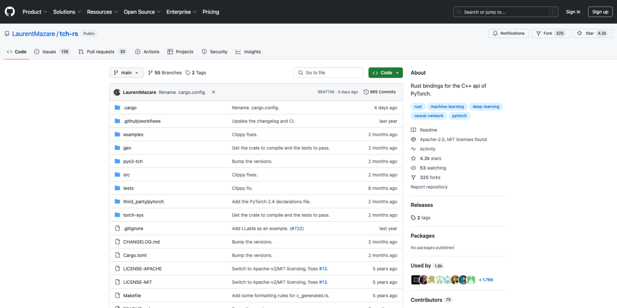 tch-rs入门指南 - Rust绑定PyTorch C++ API的高效工具 - 懂AI