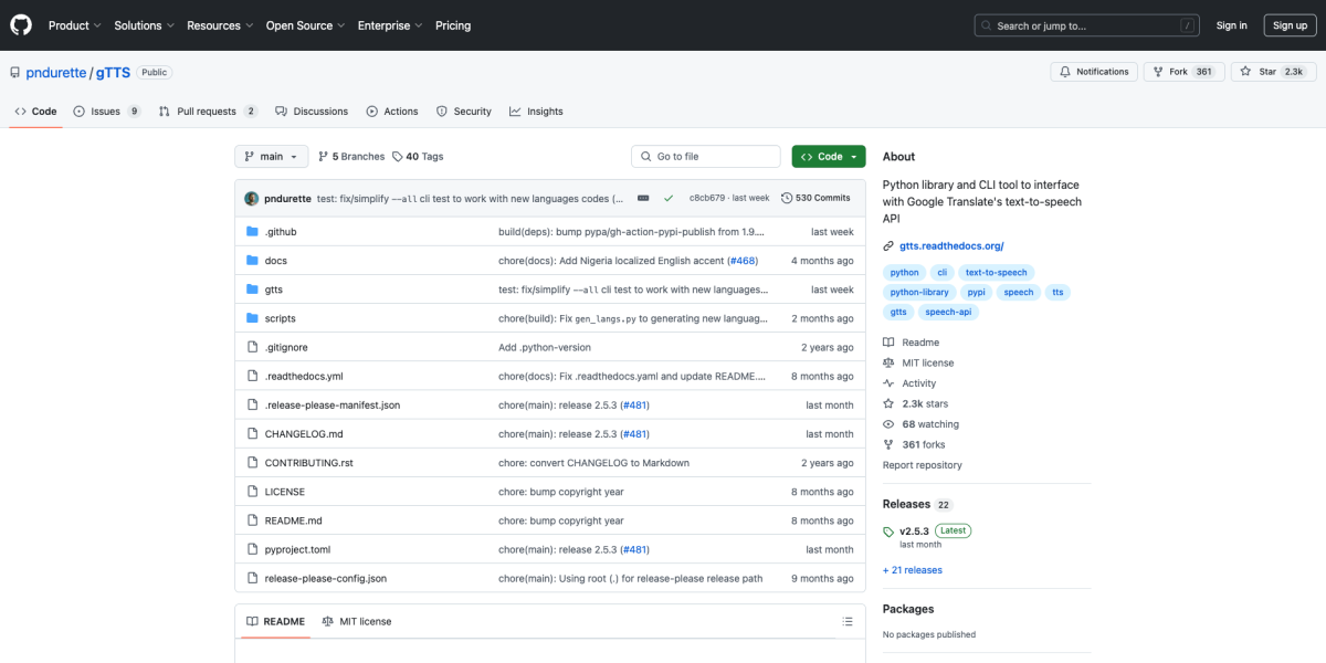 gTTS 入门学习资料汇总 - 基于Google Translate的Python文本转语音库 - 懂AI