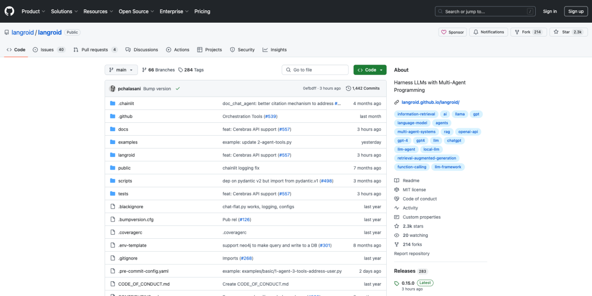 Langroid:强大的多智能体编程框架 - LLM应用开发利器 - 懂AI