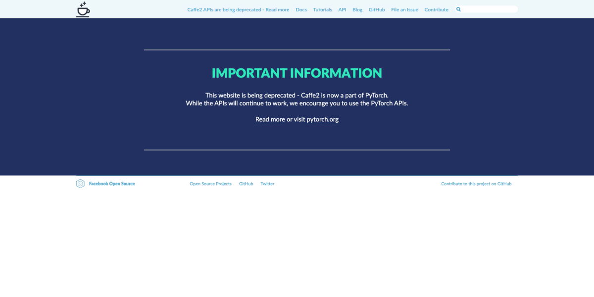 Caffe2 入门学习资料汇总 - 轻量级深度学习框架 - 懂AI