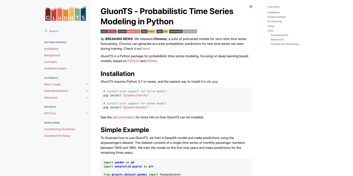 GluonTS入门指南 - 概率时间序列建模Python库 - 懂AI