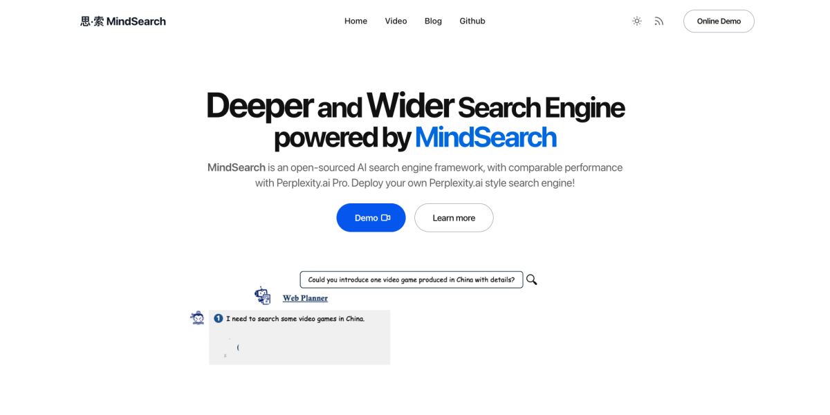 MindSearch入门指南 - 基于LLM的多智能体Web搜索引擎框架 - 懂AI