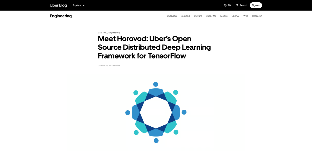 Horovod学习资料汇总 - 分布式深度学习训练框架 - 懂AI