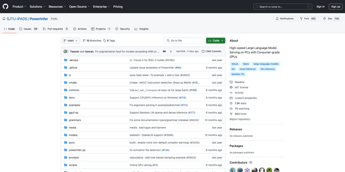 PowerInfer学习资料汇总 - 消费级GPU上的高速大语言模型推理引擎 - 懂AI