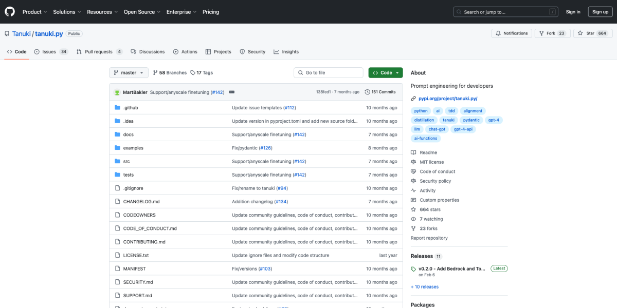 tanuki.py学习资料汇总 - 轻松构建更快更便宜的LLM应用 - 懂AI