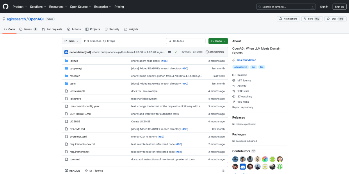 OpenAGI学习资料汇总 - 当大语言模型遇上领域专家 - 懂AI