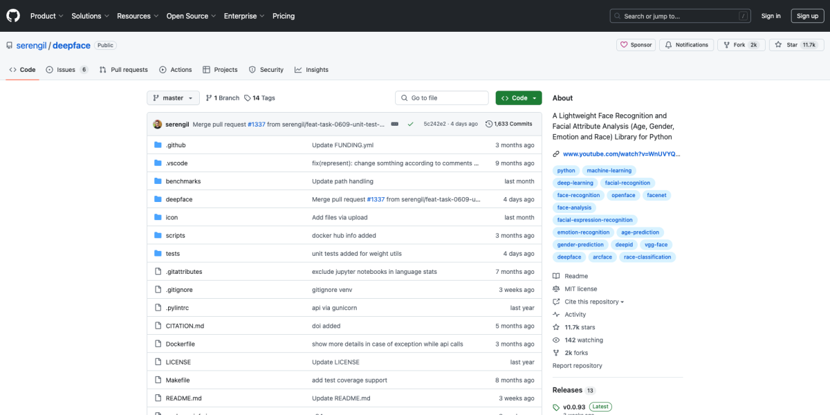 DeepFace学习资料汇总 - 轻量级人脸识别与分析库 - 懂AI