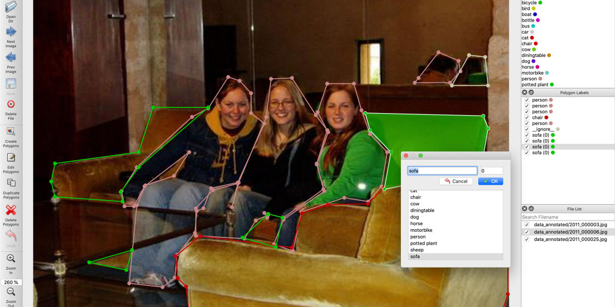 LabelMe: 强大的图像多边形标注工具 - 懂AI