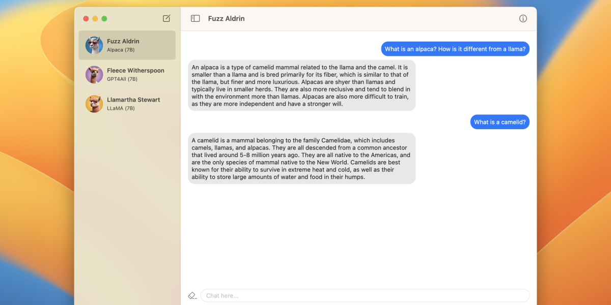 LlamaChat: 在Mac上与您喜爱的LLaMA模型聊天 - 懂AI
