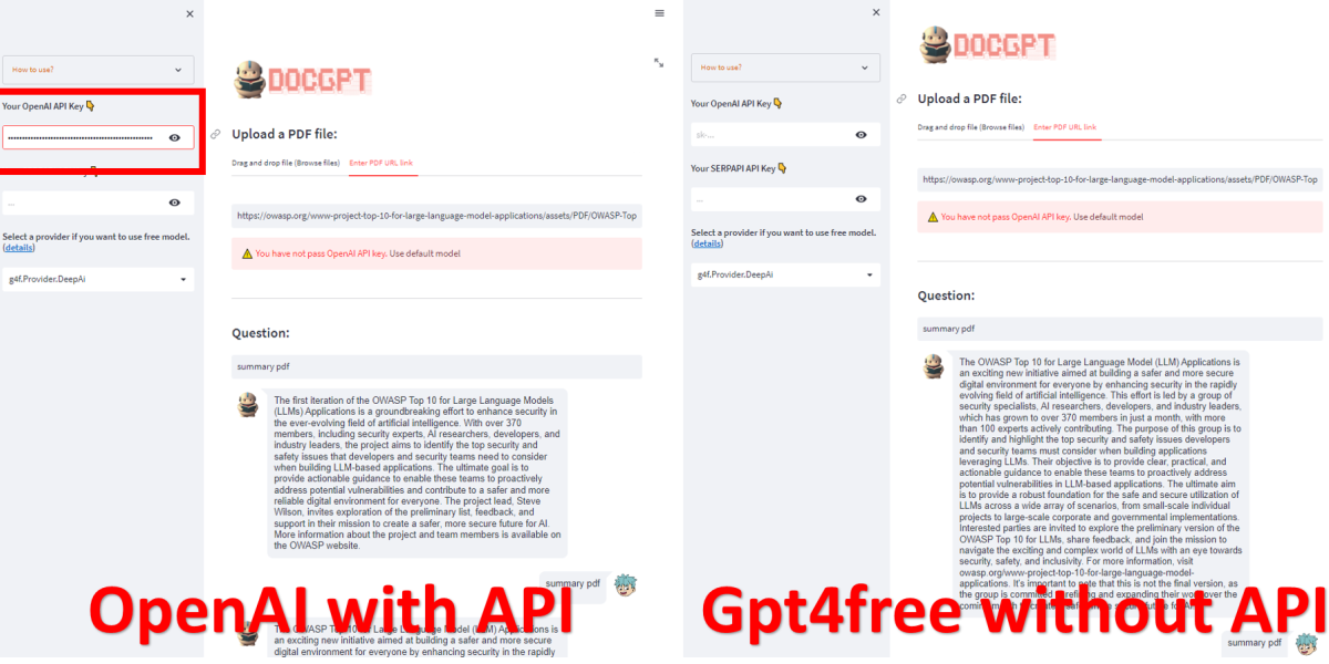 docGPT-langchain: 免费的文档智能问答系统 - 懂AI