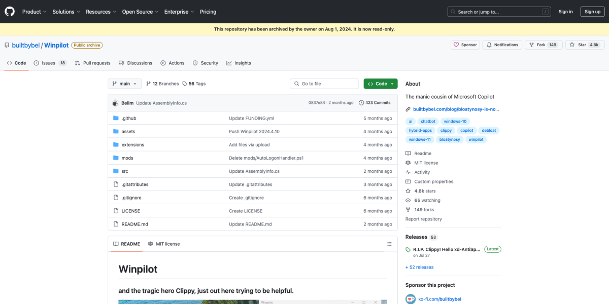 Winpilot：Windows 11的智能助手与优化工具 - 懂AI