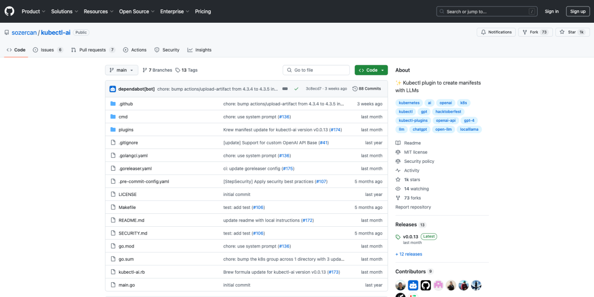 Kubectl Ai 使用ai生成kubernetes资源清单的强大工具 懂ai