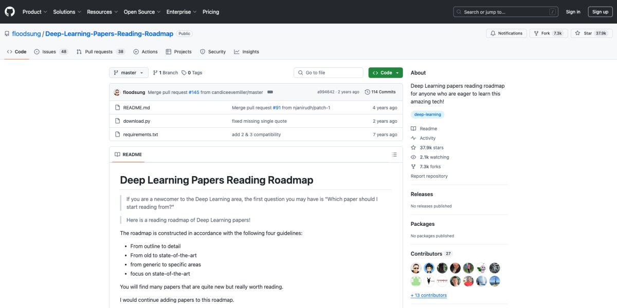 Deep Learning Papers Reading Roadmap: 一份深度学习论文阅读指南 - 懂AI