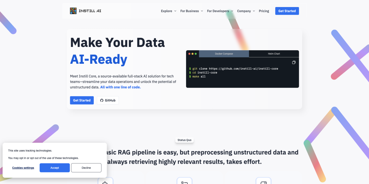 Instill Core: 全栈AI基础设施工具助力构建AI应用 - 懂AI