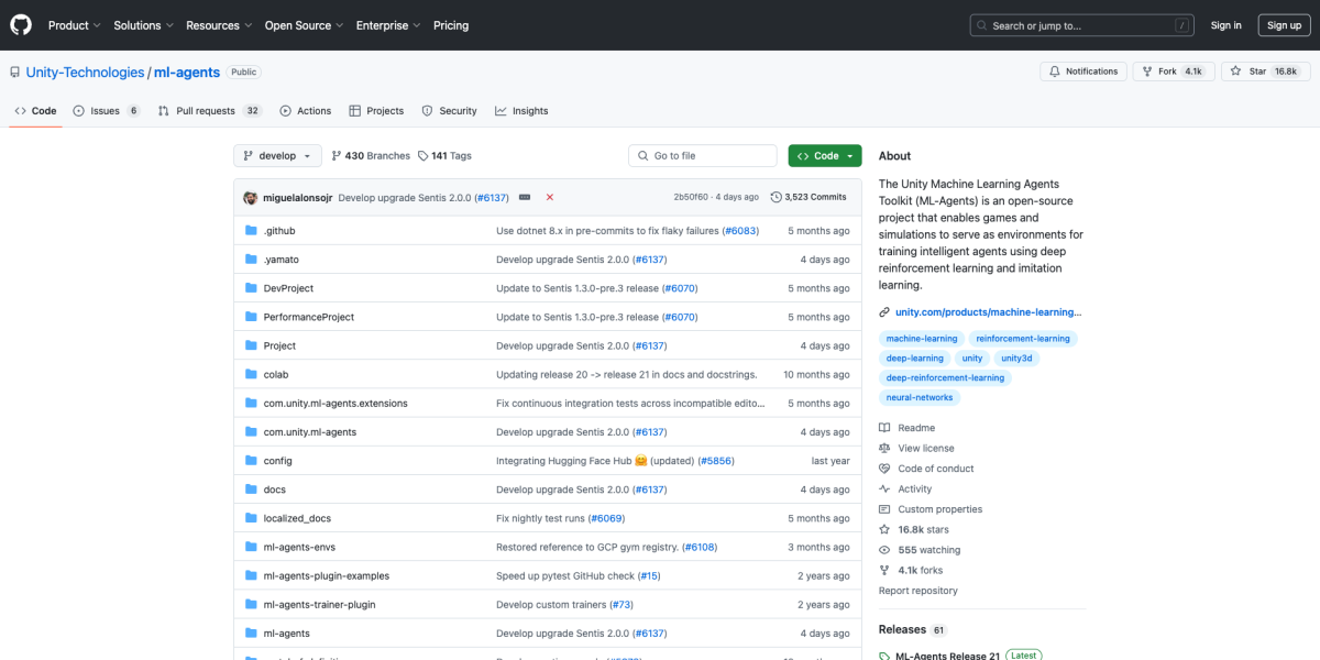 Unity ML-Agents: 革新游戏AI开发的开源工具包 - 懂AI
