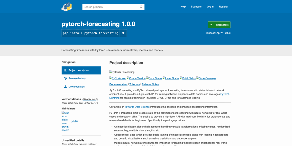 PyTorch Forecasting: 简化神经网络时间序列预测 - 懂AI