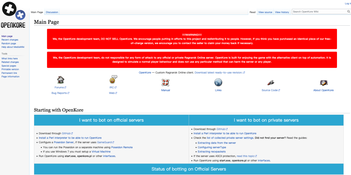 OpenKore: 开源的Ragnarok Online自动化工具 - 懂AI