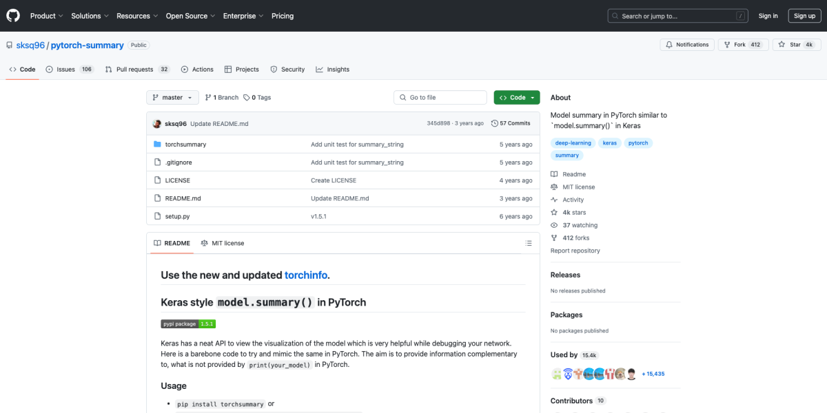 PyTorch模型总结工具pytorch-summary详解 - 懂AI