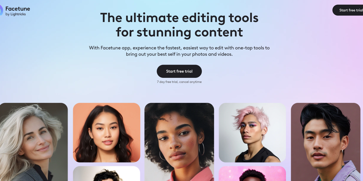 Facetune：你的口袋里的修图大师 - 懂AI